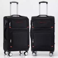China Waterproof and Scratch-Resistant Oxford Cloth Suitcase with Password Lock and Zipper Closure in Upgraded Colors for sale