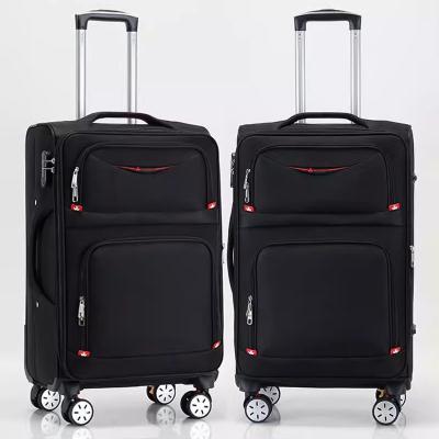China Waterproof and Scratch-Resistant Oxford Cloth Suitcase with Password Lock and Zipper Closure in Upgraded Colors for sale