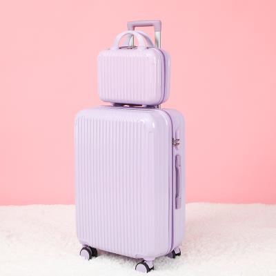 China Travel luggage Sets, cosmetic case set, Scratch-Resistant And Wear-Resistant PVC Material, Large Capacity luggage(includes 14/20-inch) for sale