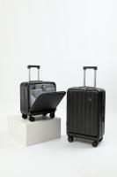 China 1988 ABS New versatile Front-Opening Suitcase 20-Inch Hard-Shell luggage with Spinner Wheels Front-Opening Pocket luggage for sale