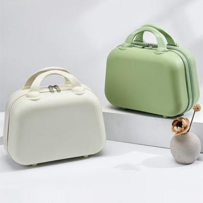 China 998-14 inch mini hard-shell cosmetic travedl luggage, can be used as a luggage cover, sturdy, durable, and waterproof travel luggage for sale