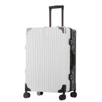China 902 TSA Lock Panda color lock suitcase Aluminum frame trolley case 26 inch universal wheel suitcase luggage cosmetic case minimalist and luxurious good quality convenient travel 28 inches aluminum for sale