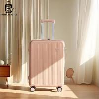China Front-opening Wear-resistant Suitcase!The Side-opening Lid Design is convenient for taking out,and the built-in cup holder is ready for use.the large capacity space can easily hold clothes for sale