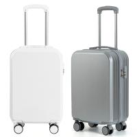 China ABS Hard-Shell Trolley Suitcase with Multiple Compartments Dry and Wet Separation and Scratch-Resistant Matte Finish for sale