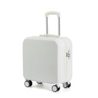 China 18 inch luggage, multifunctional small boarding luggage, business aluminum frame suitcase, men's and women's password 17 travel hard box for sale
