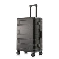 China Aluminum Suitcase with Aluminum-Magnesium Alloy USB Power Port and Scratch-resistant Travel Suitcase for sale