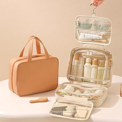 China T400 Series Multifunctional Oxford Cloth Hanging Toiletry Bag with Spacious Storage for Travel for sale