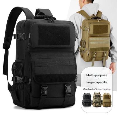 China Large Capacity Travel Backpack with Simple Camouflage Design Holds 16-inch Laptop and A4 Books for Outdoor Adventures for sale