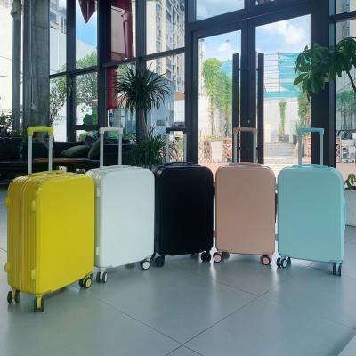 China Best-selling Matte Finish Luggage, ABS Hard-Shell Trolley Suitcase, Student Travel Bag, Large Capacity Waterproof Shock-Resistant Combination Lock Suitcase for sale