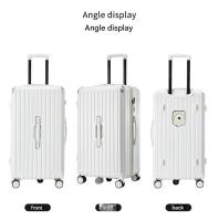 China 9004 High-grade aluminum alloy pull rod,TSA Lock ultra-smooth five-wheeled luggage for sale
