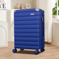 China 1888 TSA Customs Lock Charging Cup Holder Style ABS+Electronic Texture Material Medium and Long Distance Luggage for sale