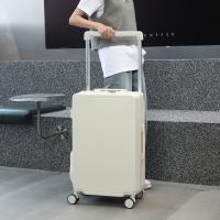 China 2025 TSA Lock suitcase 20/24/28Inch Aluminum frame luggage with 360° Wheels and Adjustable Trolley Bar good quality convenient travel for sale
