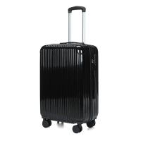 China 805 black lightweight luggage Affordable and Durable Hard-Shell Suitcase, Student-Specific Trolley Case,  Shock-Resistant and Waterproof Luggage for sale