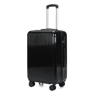 China 805 black lightweight luggage Affordable and Durable Hard-Shell Suitcase, Student-Specific Trolley Case,  Shock-Resistant and Waterproof Luggage for sale