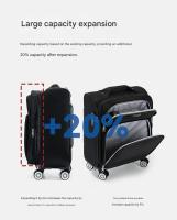 China 1750 Soft-shell Luggage with Embedded TSA Lock, Waterproof Oxford Cloth and Silent Universal Aircraft Wheels for sale