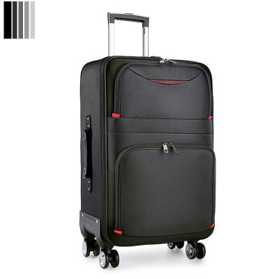 China 229 Detachable widened version Soft-shell Luggage with Embedded TSA Lock, Waterproof Oxford Cloth and Silent Universal Aircraft Wheels for sale