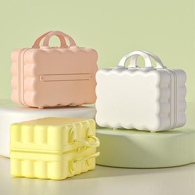 China 14-inch lightweight portable travel suitcase, convenient bag storage, cosmetic case, can be hung on luggage. for sale