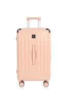 China Three-handle suitcase, 1683 stylish travel luggage, 20-inch, 24-inch, 28-inch ABS hard-shell travel suitcase for sale