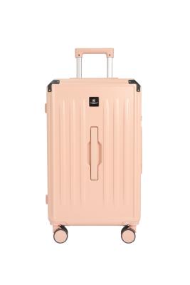 China Three-handle suitcase, 1683 stylish travel luggage, 20-inch, 24-inch, 28-inch ABS hard-shell travel suitcase for sale