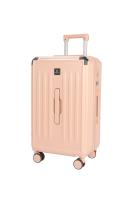 China Three-handle suitcase, 1683 stylish travel luggage, 20-inch, 24-inch, 28-inch ABS hard-shell travel suitcase for sale