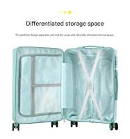 China 1688 New Style Luggage, 20-inch Carry-on Suitcase with Aluminum Alloy Trolley Rod, Sturdy and Durable, Suitable for Students, TSA Lock for sale