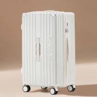 China 1808 Thickened Aluminum Alloy Trolley Suitcase with TSA Lock and Multifunctional Cup Holder for sale