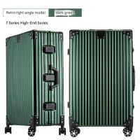 China 802 Bestselling All-Aluminum Magnesium Alloy Trolley Case with Universal Wheels, 20-inch TSA Lock, Carry-on Hard shell luggage for sale