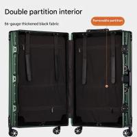 China 802 Bestselling All-Aluminum Magnesium Alloy Trolley Case with Universal Wheels, 20-inch TSA Lock, Carry-on Hard shell luggage for sale