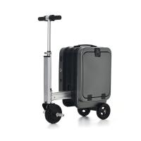 China Multifunctional electric ride-on suitcase, 20-inch, unisex, carry-on, TSA lock  , front opening, travel luggage ,smart suitcases for sale