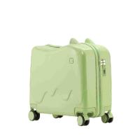 China Children's luggage, ride-on, boy/girl baby trolley suitcase, kids' travel suitcase, 18-inch lightweight small carry-on suitcase for sale