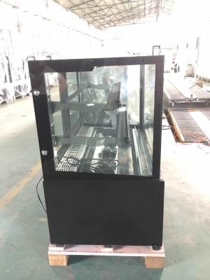 China Counter-Top Refrigerated Bakery Display Case Chiller With Full Product Visibility for sale