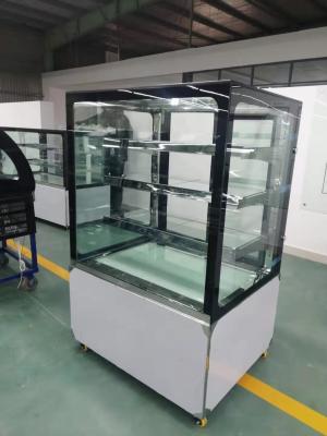China Elegant Contemporary Euro Design Refrigerated Cake Display Case Fridge for sale