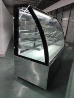 China Auto Defrost Bakery Display Showcase With Triple Easy-Cleaning Shelves for sale
