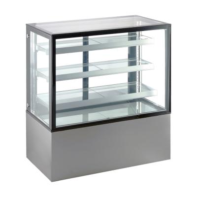 China Refrigerated Bakery Display Case With Copper Pipe Condenser Evaporator for sale