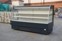 China Adjustable Shelves Open Merchandiser Cooler Electric With LED Lights for sale