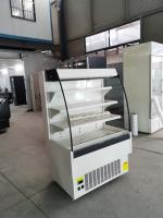 China Store Using Open Front Dairy Cooler With Adjustable Shelves for sale