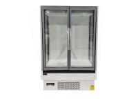 China Double Glass Door Plug In Upright Multideck Freezer With Glass On Both Sides for sale