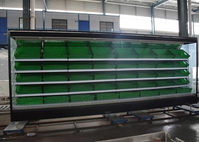China 3750mm Multideck Open Chiller Display With Fruit & Veg Baskets for sale