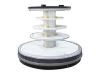 China R448a Semi Multideck Island Open Chiller Round Style Remote for sale