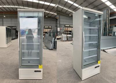 China Glass Door Chiller Freezer Cabinet Height 2.0m Series Plug In Type for sale