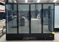 China Self Contained Glass Swing Door Merchandiser Freezer With LED Interior Lighting for sale