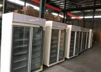 China Wholesale Integral Heavy Duty Commercial Freezers R290 Four Door Display Freezer Top Mounted for sale