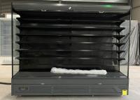China AUTOMATIC DEFROST 6-FT PLUG-IN OPEN-CASE CHILLER BLACK for sale