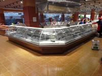China Custom Deli Chiller Display Cabinet With Carel Digital Temperature Controller for sale