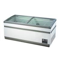 China Free Defrost Supermarket Island Freezer Merchandiser With Integral Compressor for sale