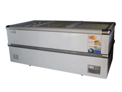 China Commercial Supermarket Island Freezer Wanbao Compressor for Frozen Meats for sale