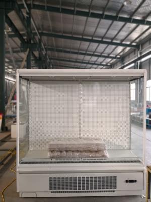 China 1.935M Refrigerated Open Display Merchandiser Open Air Cooler For Chilled Foods for sale