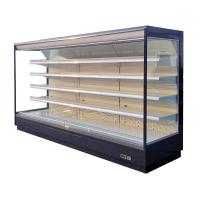 China Supermarket Refrigerated Display Cabinets With Air Curtains for sale