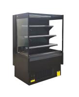 China Restaurant Display Fridges Dealer With Glass End Panels And A Glass Top for sale