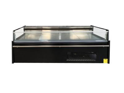 China Countertop Deli Case Refrigerated With Flat Front Glass for sale